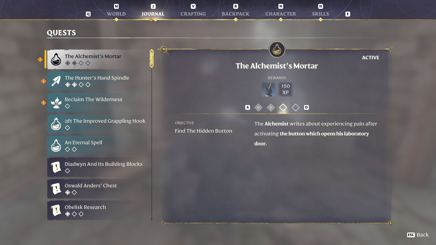 Sarah Maree - Enshrouded Alchemist Quests Walkthrough